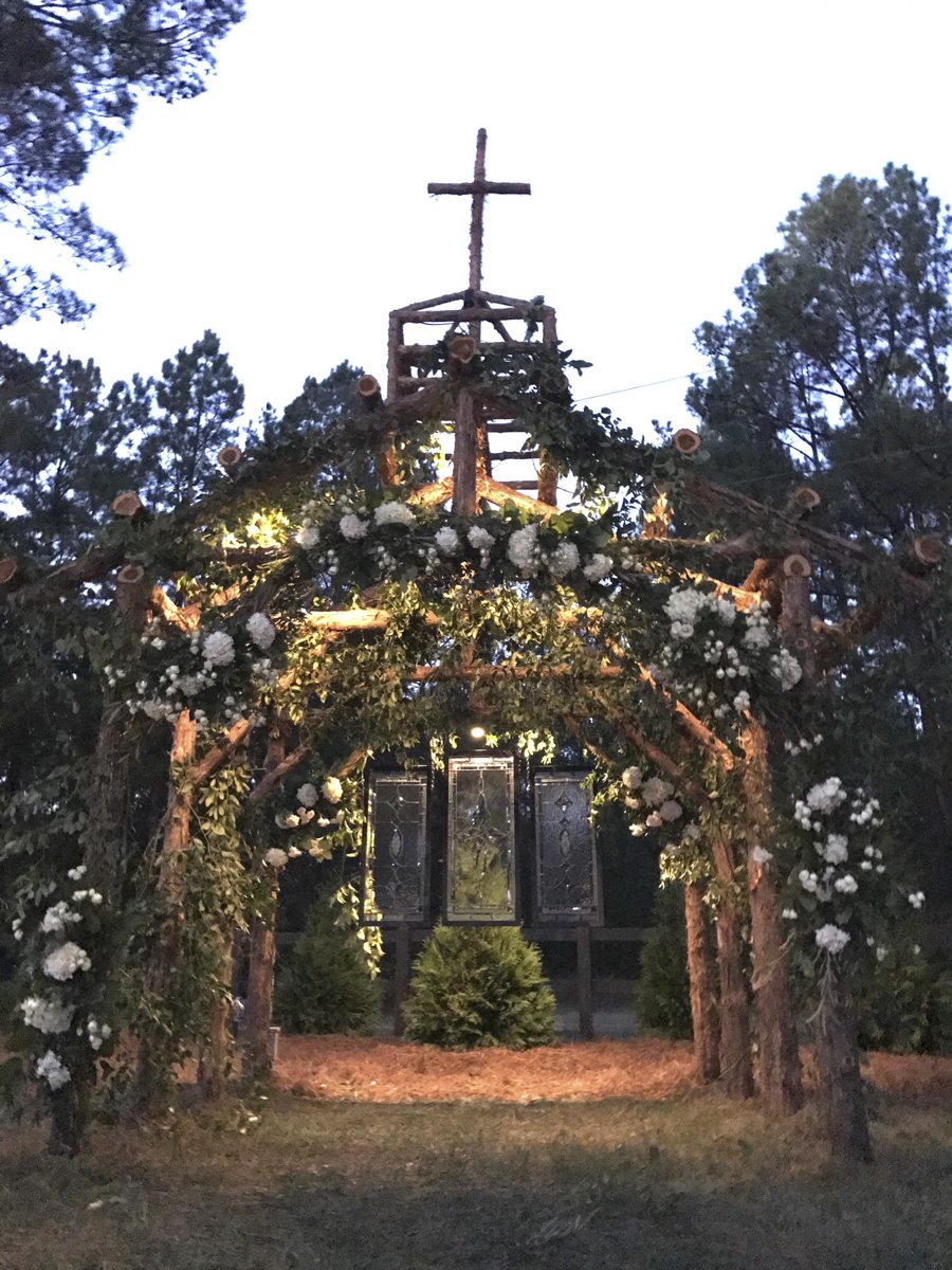 Chapel at night - Chicago Style Weddings