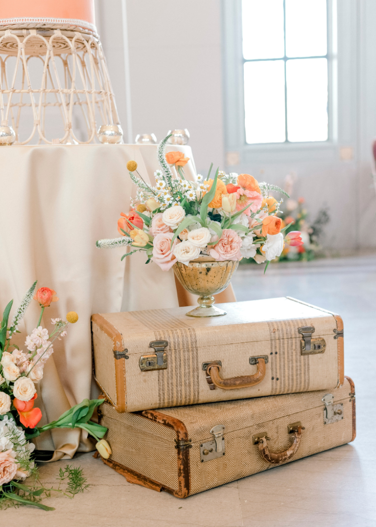 Incorporating Pantone's Color of the Year "Peach Fuzz" into Your Wedding