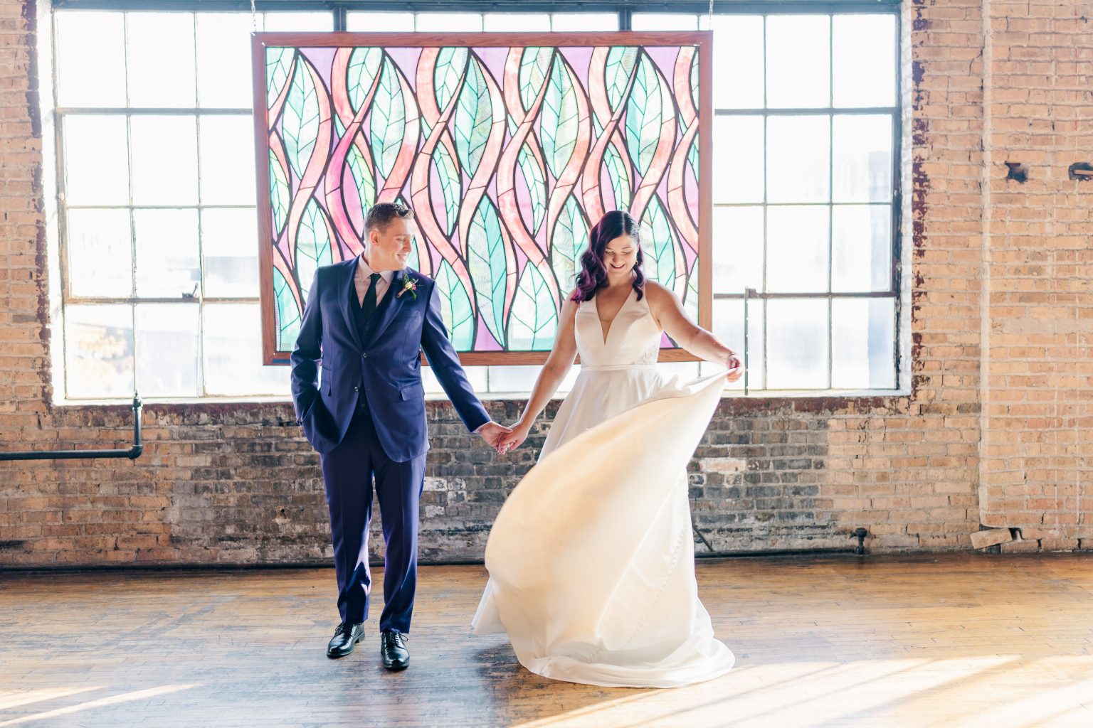 Chelsea and Tilo's Vintage Wedding at Salvage One - Chicago Style Wed.